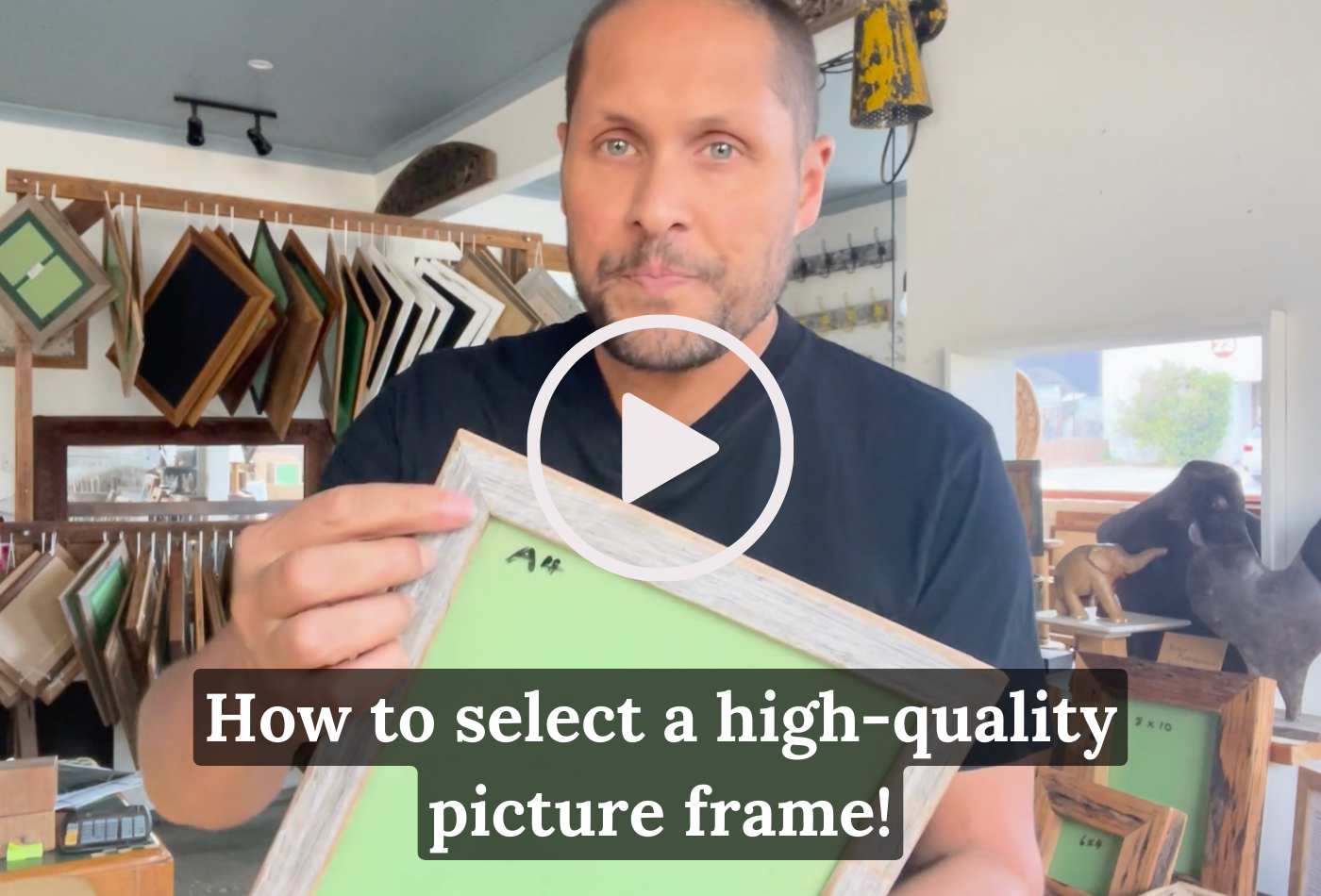 How to select a high-quality eco picture frame! 💚 Cool picture frames ...