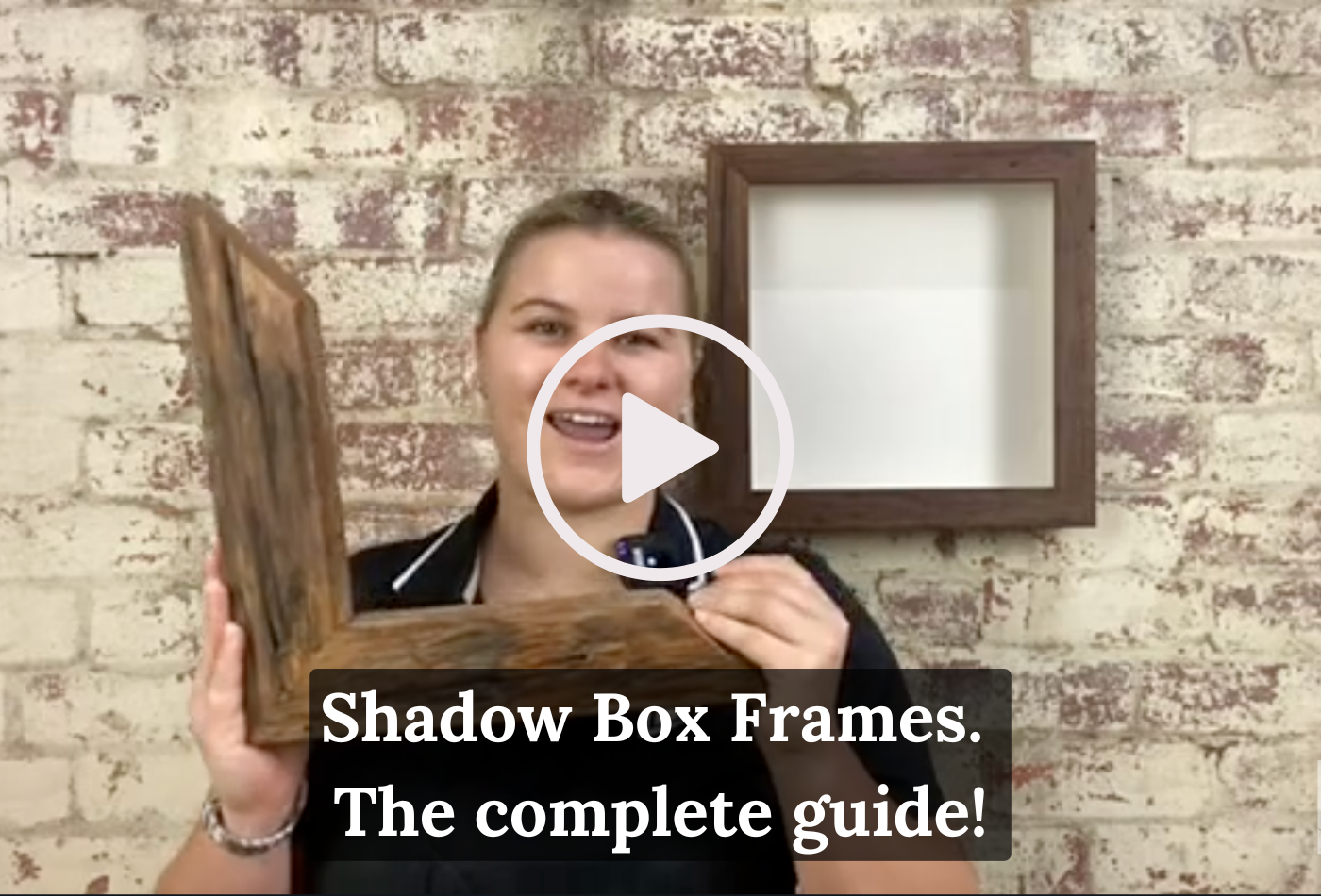 Shadow Box Frame Guide - Recycled Timber Photo Frame Australia 💚 – Mulbury