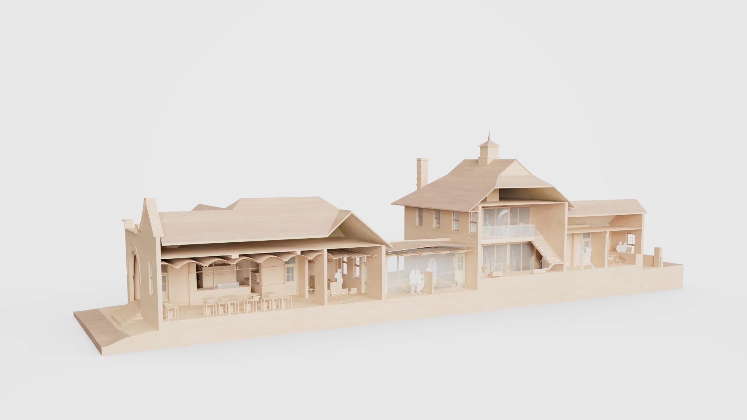 Recycled Timber Furniture in cafes! Cafe tables, reclaimed furniture ...