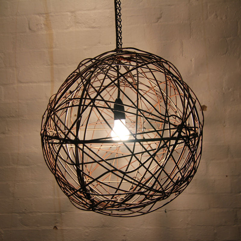 Rustic & Industrial Lighting | Eco-friendly, recycled Barbed Wire ...